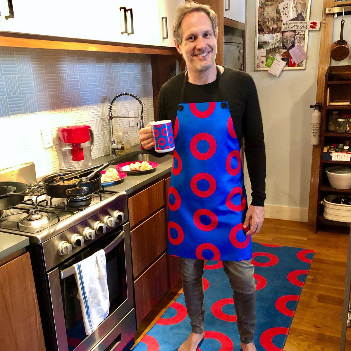 Donut Apron Fishman Donut Apron – Outcasty Designs