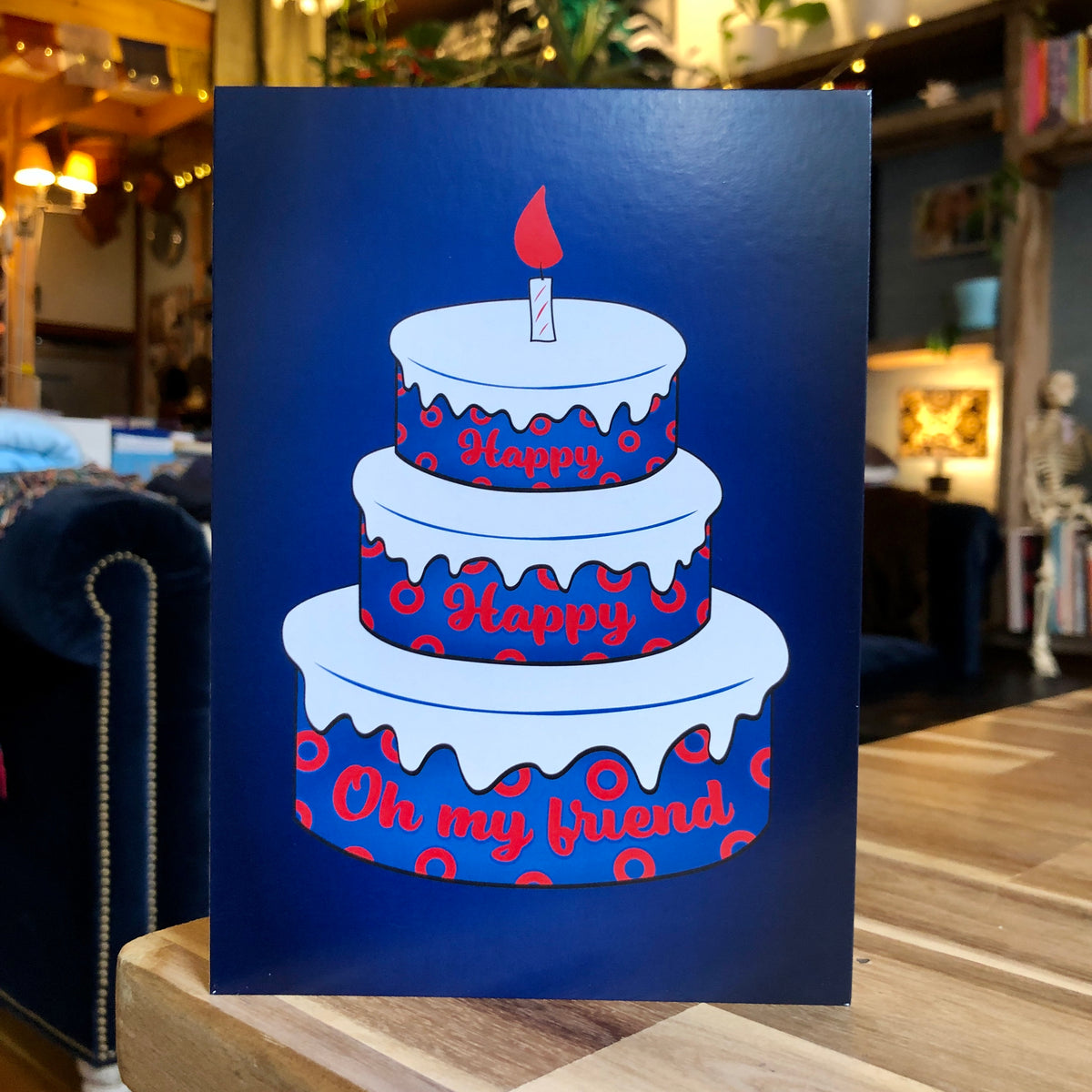 Phish Birthday Card Greeting Card – Outcasty Designs