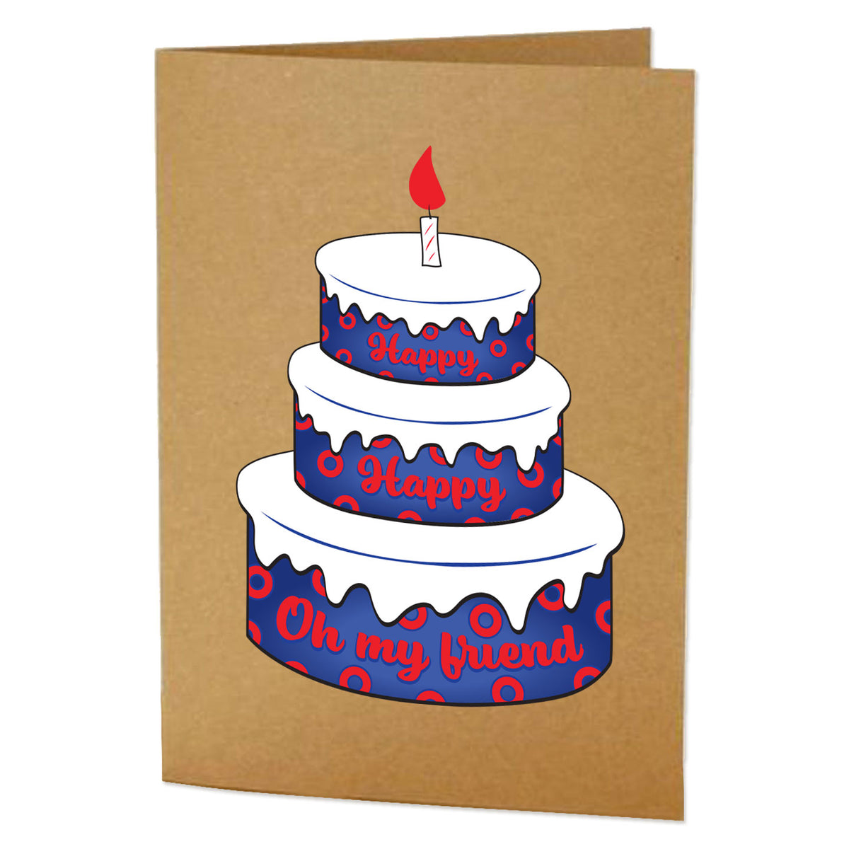 Phish Birthday Card Greeting Card – Outcasty Designs